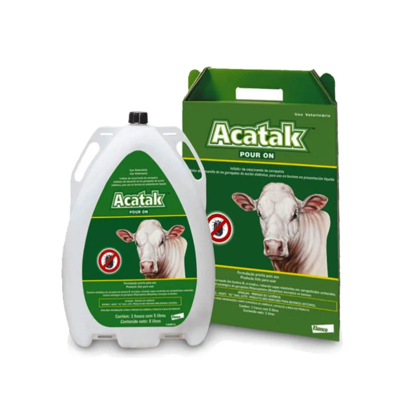 Carrapaticida Acatak Pour On 5 litros | Compre na Agroline