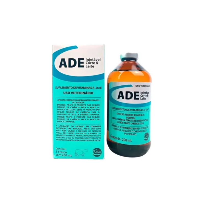 Ade Injetável 200ml - Ceva | Compre na Agroline