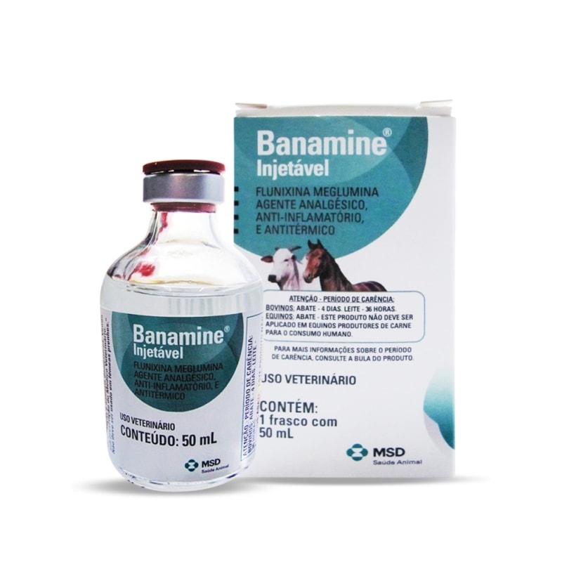 Banamine Injetável 50 ml | Compre terapêuticos na Agroline