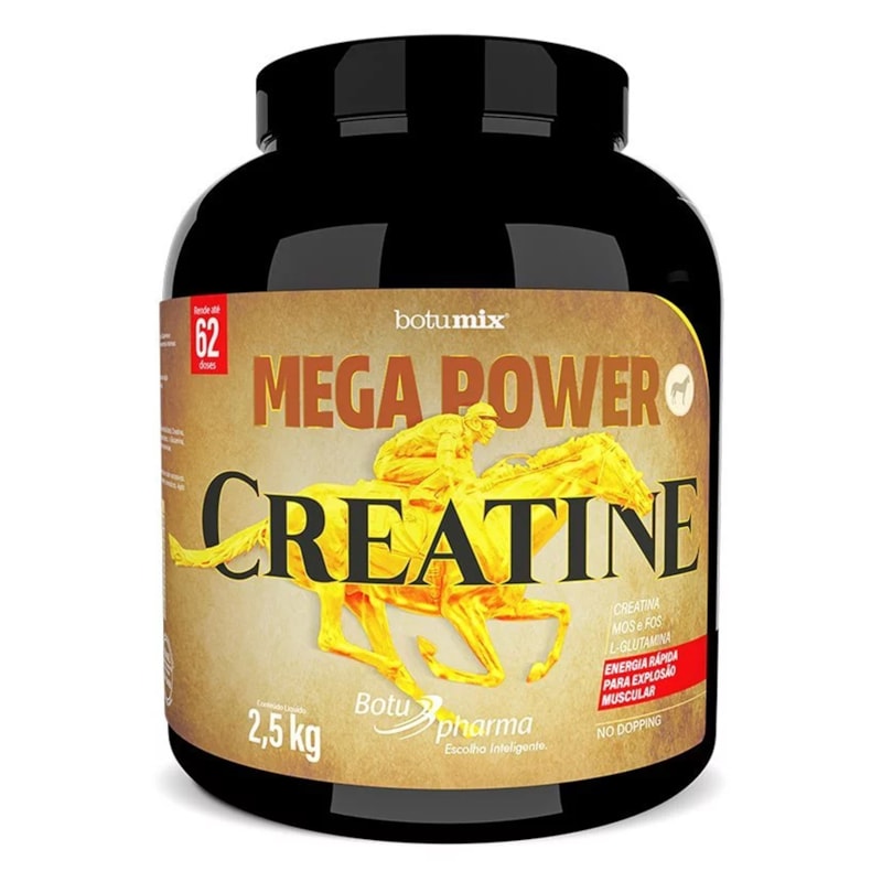 BOTUMIX MEGA POWER CREATINE 2,5 KG - Agroline - Produtos Agropecuários