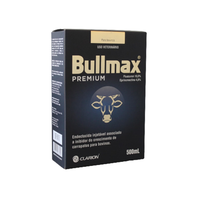 Bullmax Premium 500ml injetável | Em oferta na Agroline