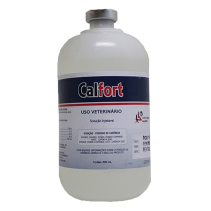 Calfort Injetável 200ml | Acesse e compre na Agroline