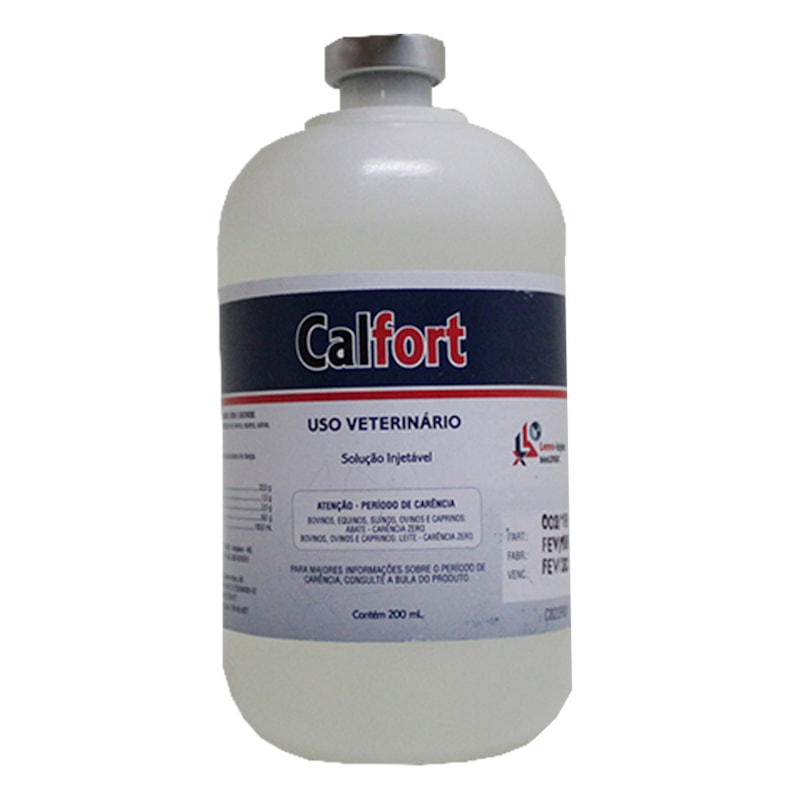 Calfort Injetável 200ml | Acesse e compre na Agroline