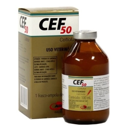 Cef-50 100Ml Ceftiofur Injetável | Agroline
