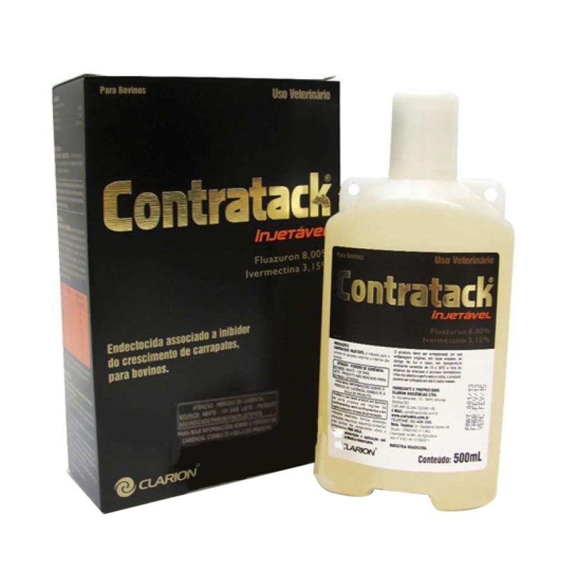 CONTRATACK INJ 500 ML - Agroline - Produtos Agropecuários