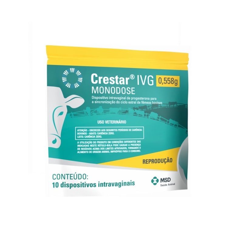 Crestar IVG Monodose 0,558g: Pacote com 10 unidades
