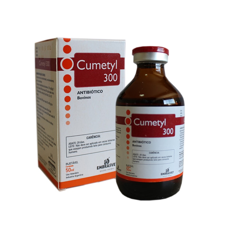 Cumetyl 300 Antibiótico Bovinos 50 Ml Embrasvet | Agroline
