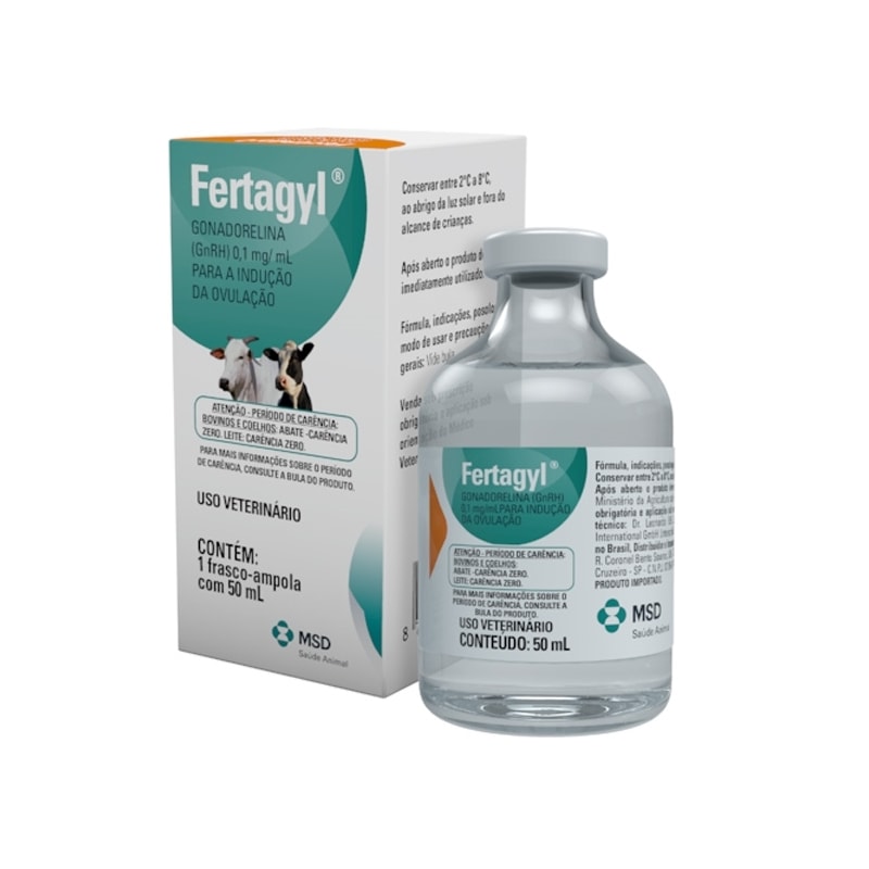 Fertagyl 50Ml Msd Saúde Animal | Agroline