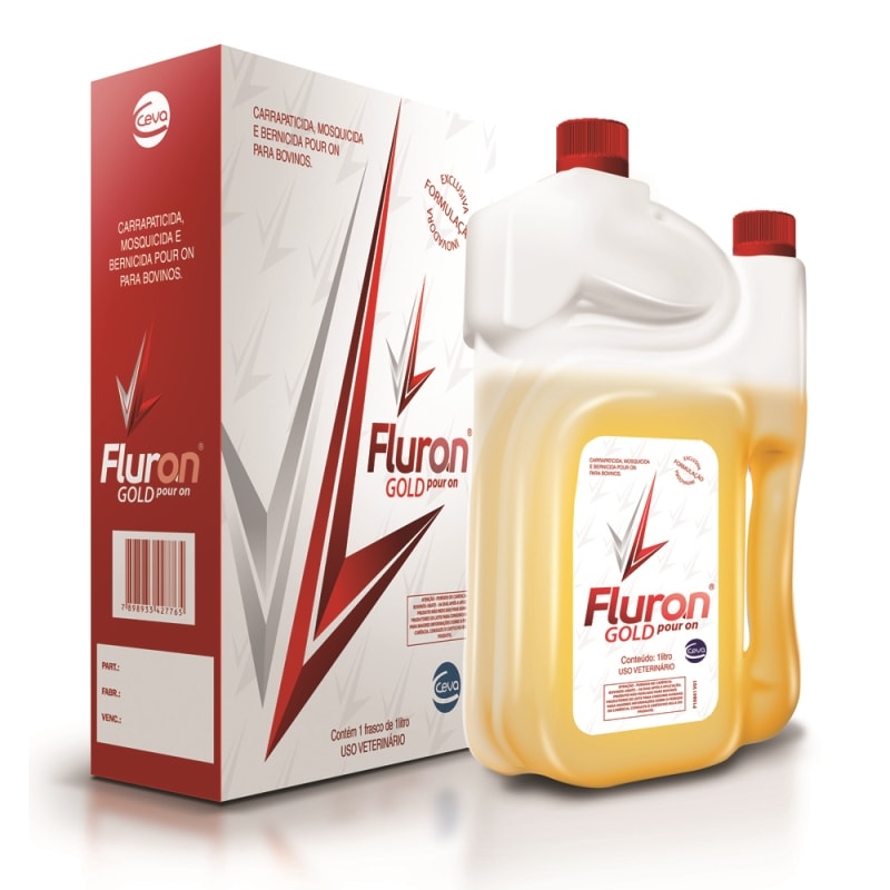 Fluron Gold 1L: Controle Eficaz de Carrapatos e Moscas