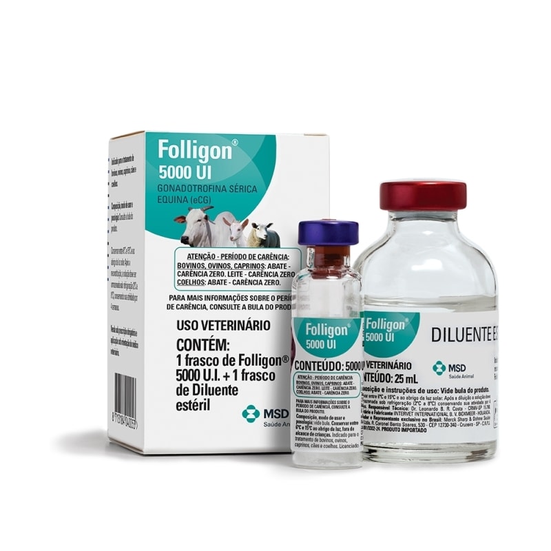 FOLLIGON - ECG 16 DOSES - MSD - Agroline - Produtos Agropecuários