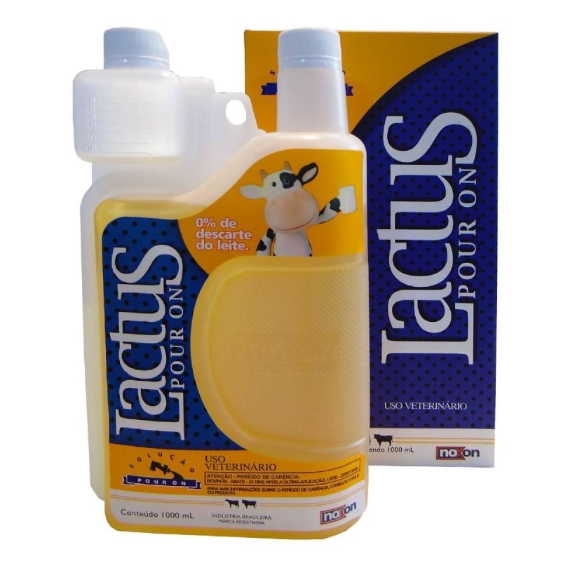 Lactus Pour On 1000Ml Zero De Carência No Leite Noxon | Agroline