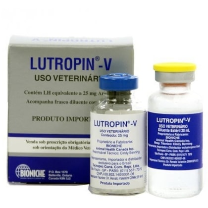 LUTROPIN - V 25MG - Agroline - Produtos Agropecuários