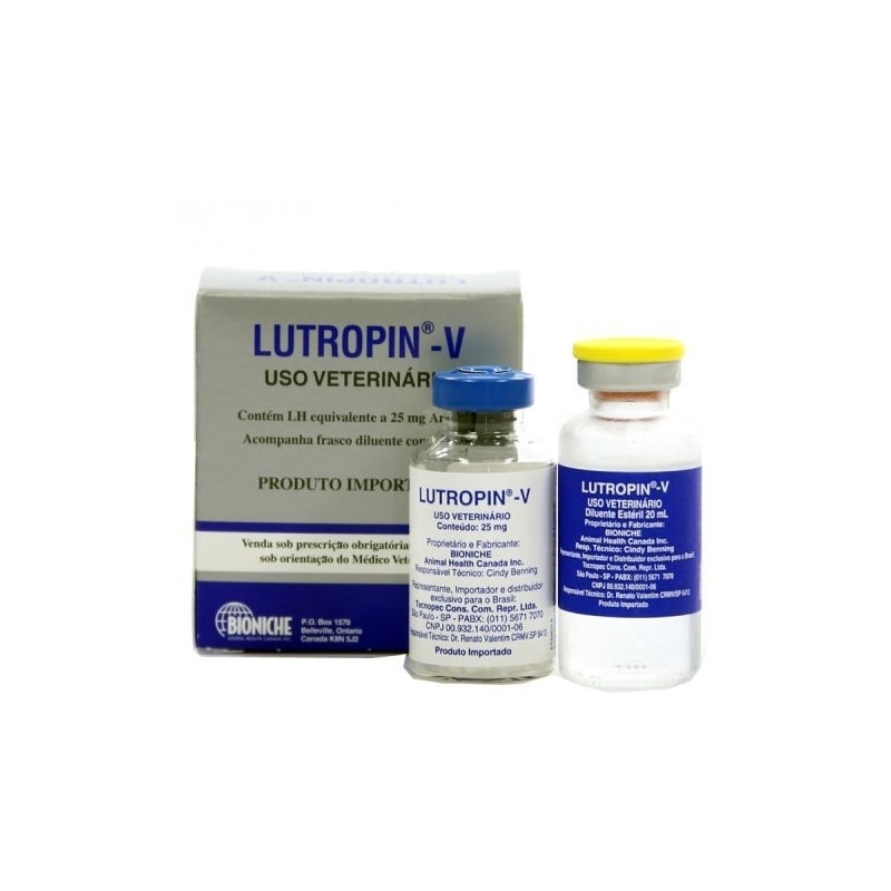 LUTROPIN - V 25MG - Agroline - Produtos Agropecuários