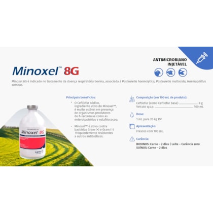 Minoxel 8G 100Ml Elanco | Agroline