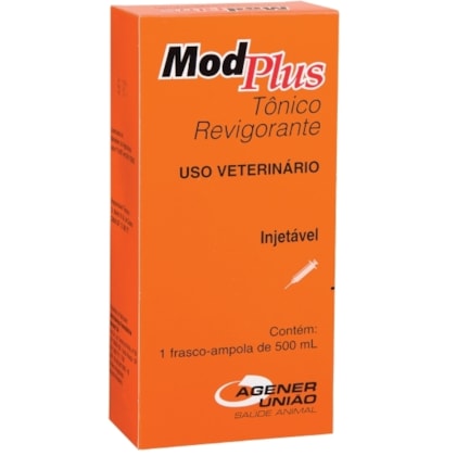 MOD PLUS INJETAVEL 500 ML - Agroline - Produtos Agropecuários
