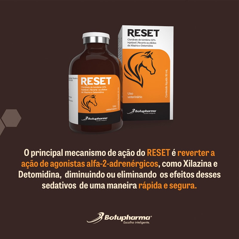 RESET 50 ML - Agroline - Produtos Agropecuários