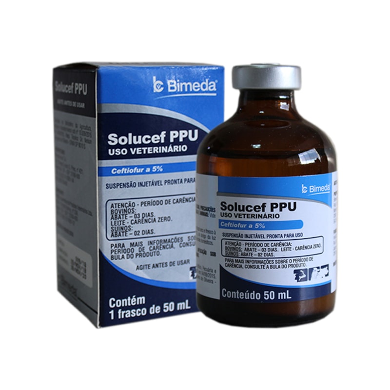 Solucef PPU – Ceftiofur – 50 mL - Bimeda - Agroline - Produtos ...