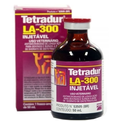 TETRADUR LA 50 ML - OXITETRACICLINA 30% - BOEHRINGER INGELHEIM ...