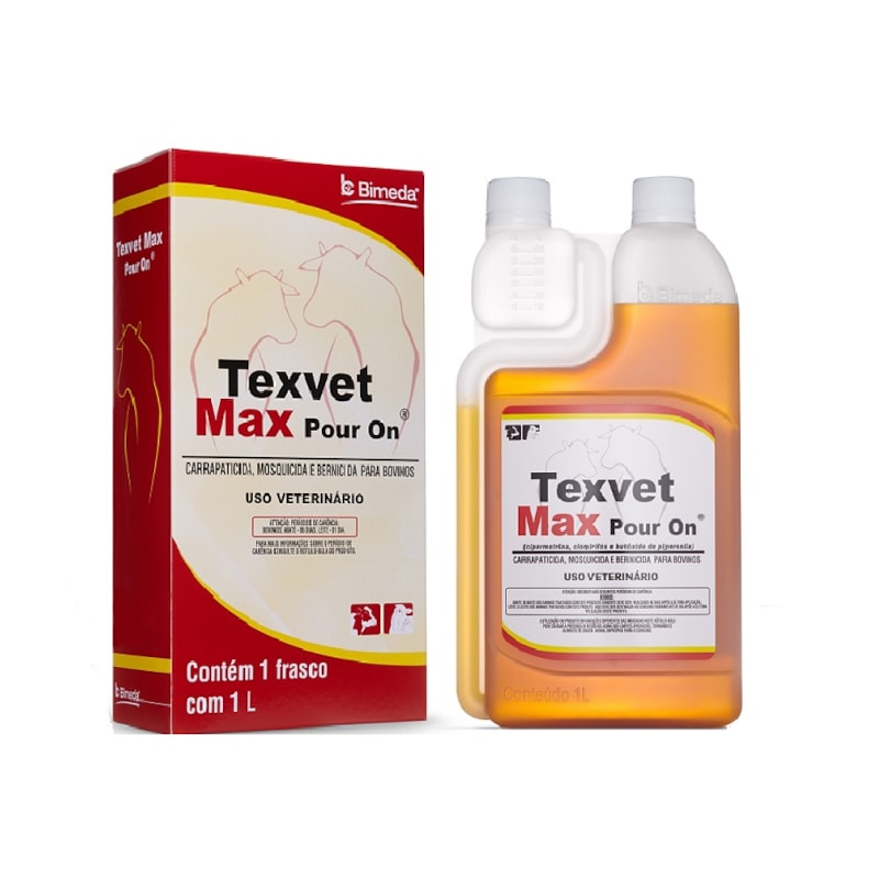 Texvet Max Pour On 1 litro | Confira a oferta da Agroline
