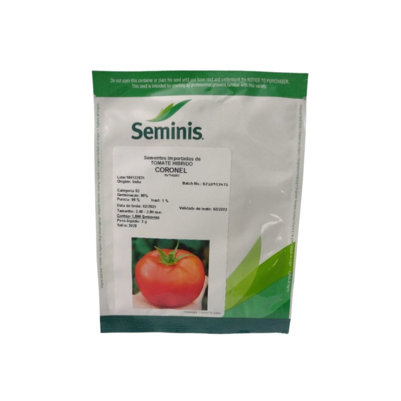 TOMATE HIBRI. SVTH361 (CORONEL) 1.000 SEM. - Agroline - Produtos ...
