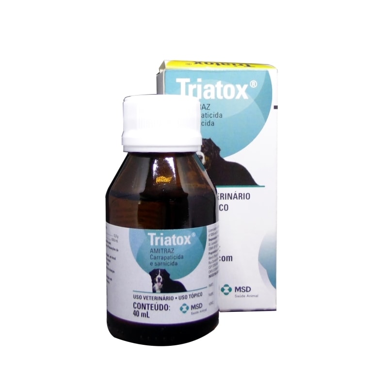 Triatox Carrapaticida E Sarnicida Para Cães 40 Ml Msd | Agroline