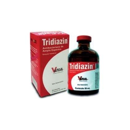 TRIDIAZIN INJ 50 ML - VANSIL - Agroline - Produtos Agropecuários